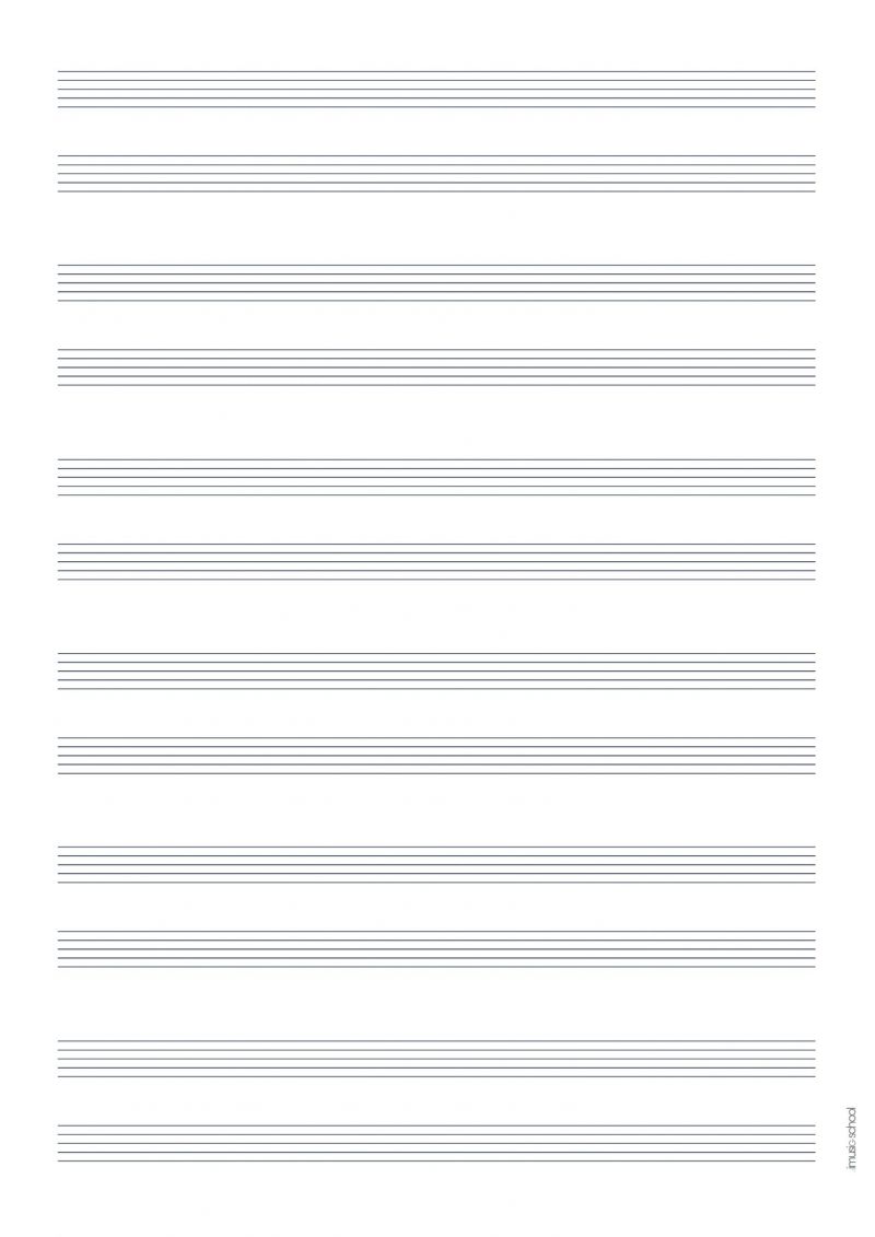 Music Sheet | Free Blank Music Paper, Tablatures, Blank Chord Charts